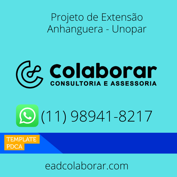 Projeto De Extensгјo пёџ Anhanguera Unopar вђў Ead Colaborar